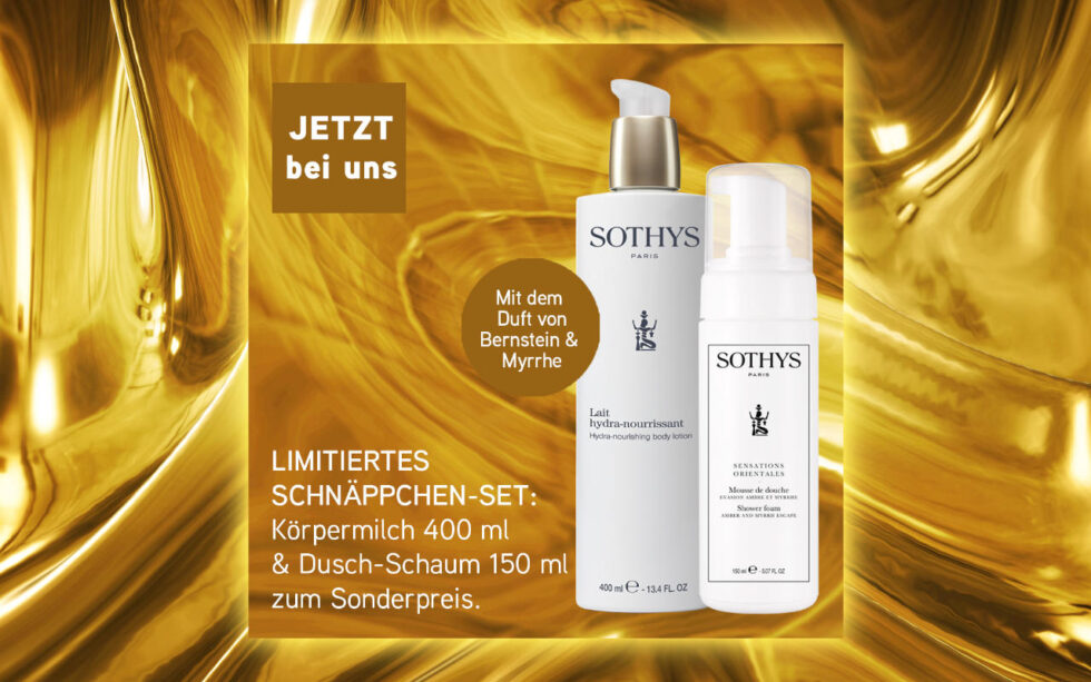 Angebot Januar 2022 – SOTHYS Winter-Wellness-Duo zum Set-Preis ...
